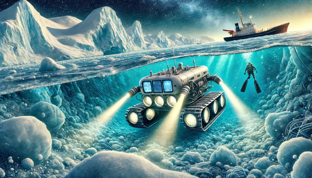 SoftBank's underwater robot is active in Antarctica! - Tech Spark