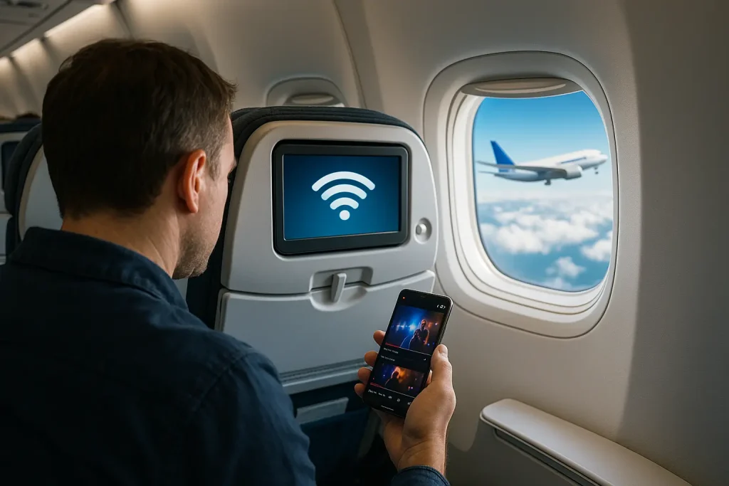 有了全日空的机上Wi-Fi，看视频已经变得轻而易举！在空中也能享受视频的乐趣 - Tech Spark