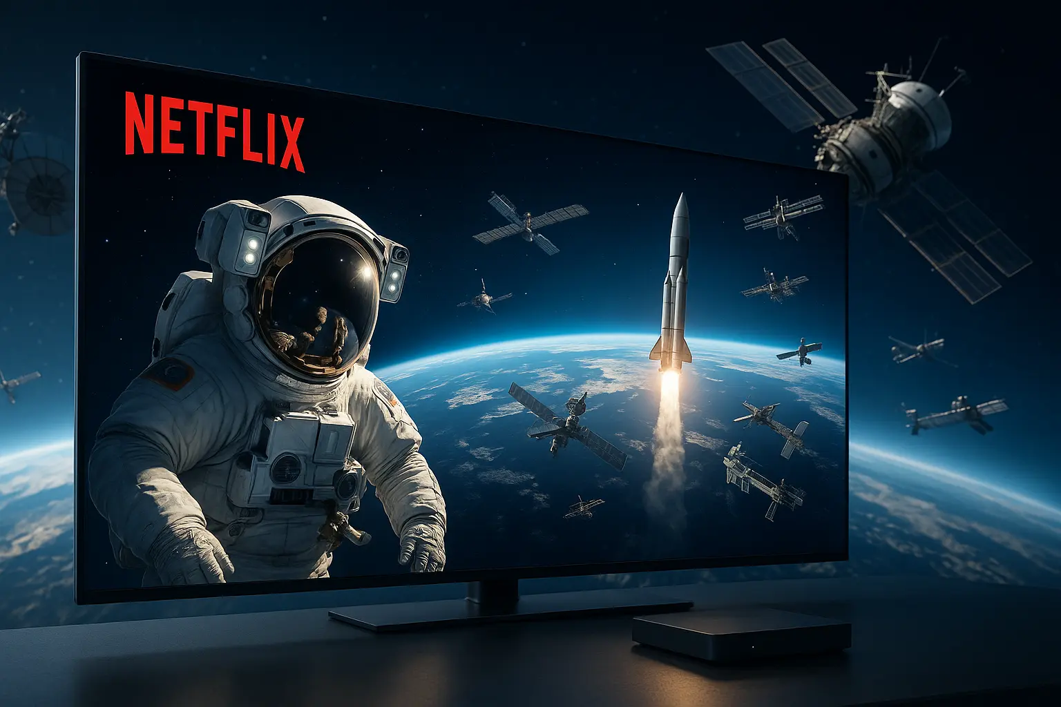 NASA x Netflix 的終極合作！免費太空直播和串流媒體技術 - Tech Spark