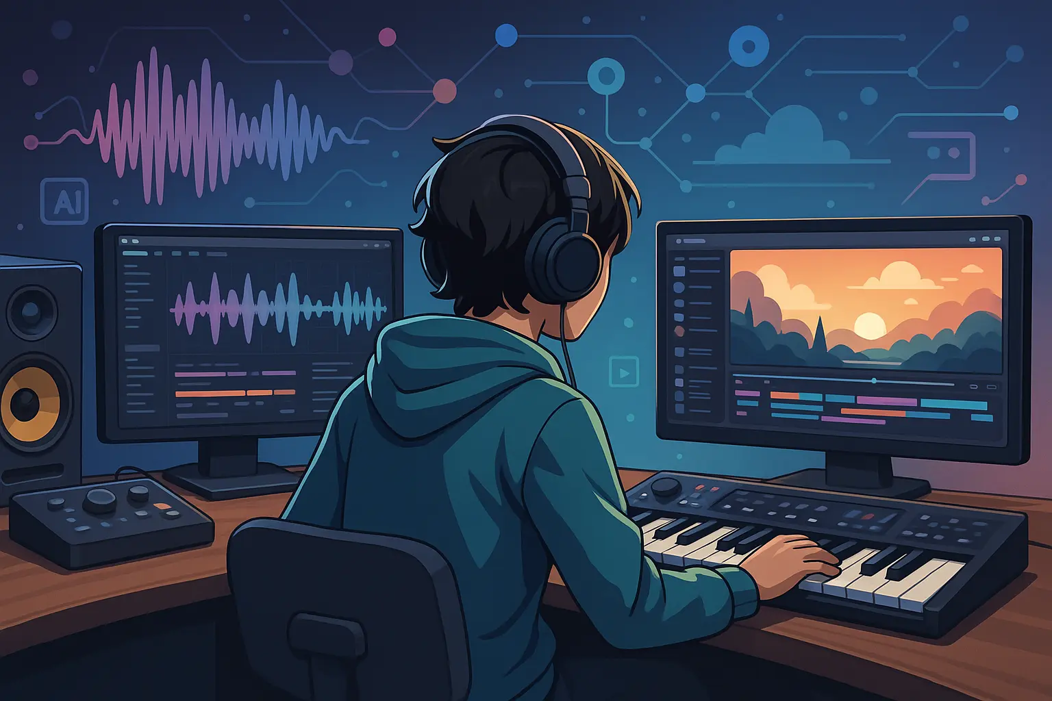 AIであなたも作曲家に！Tuneeが作曲とMV制作も自動化 - Tech Spark