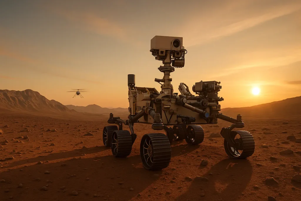El rover Perseverance de la NASA en Marte: Ciencia y tecnología para rastrear señales de vida ...